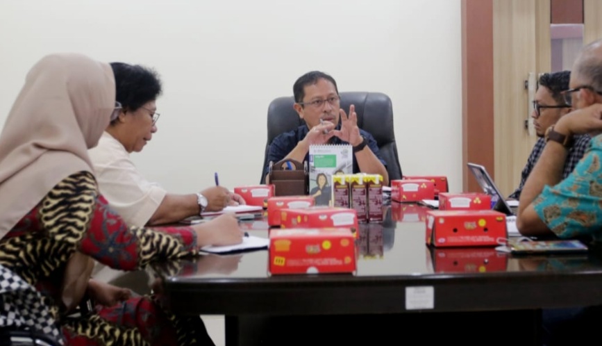 Sekda Kota Makassar Bersama USAID IUWASH Tangguh Bahas Pengelolaan IPAL - BN Nasional