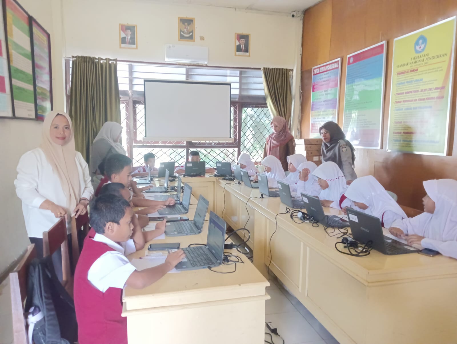 UPT SPF SDN Mongisidi II Makassar Sukseskan Gelar Ujian ANBK TP 2023 ...