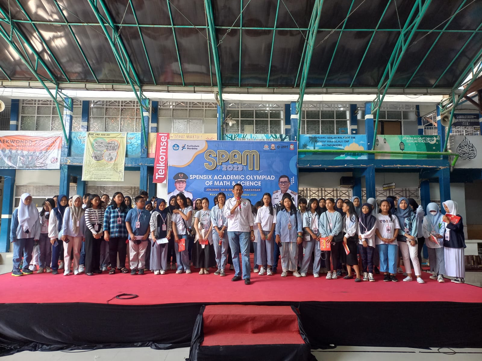 UPT SPF SMPN 6 Makassar Mengadakan SPAM Tingkat SD dan SMP 2023 - BN ...