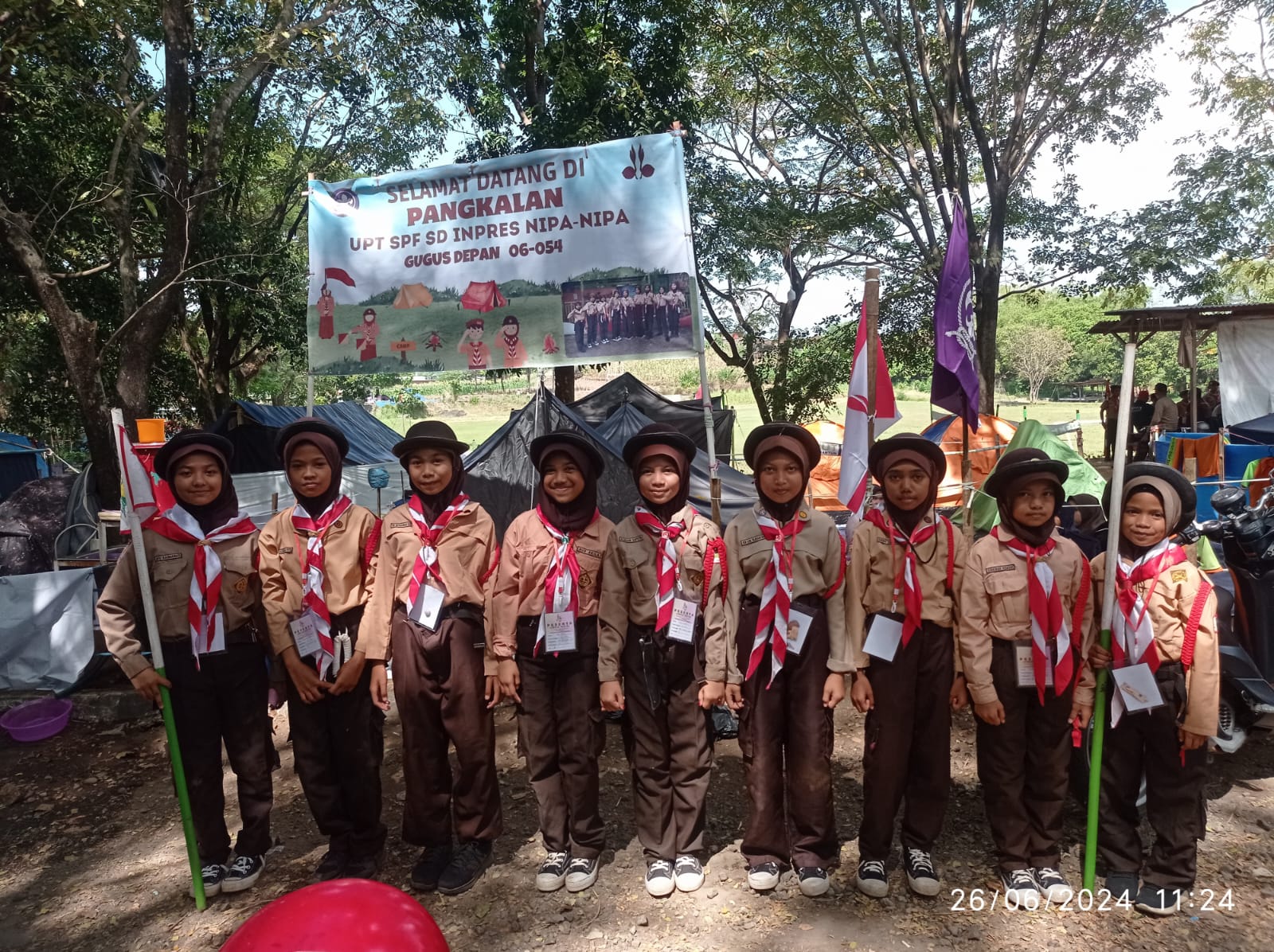 UPT SPF SDI Nipa-Nipa Makassar Ikuti Pramuka Kwartir Ranting Manggala ...