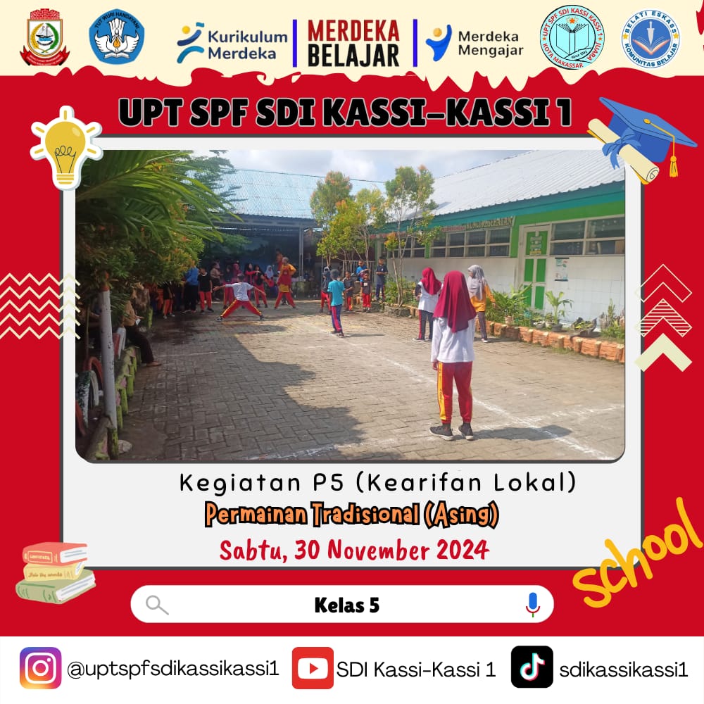 UPT SPF SDI Kassi Kassi 1 Gelar Festival Olahraga, P5 dan Penarikan Mahasiswa Magang Poltekkes ...