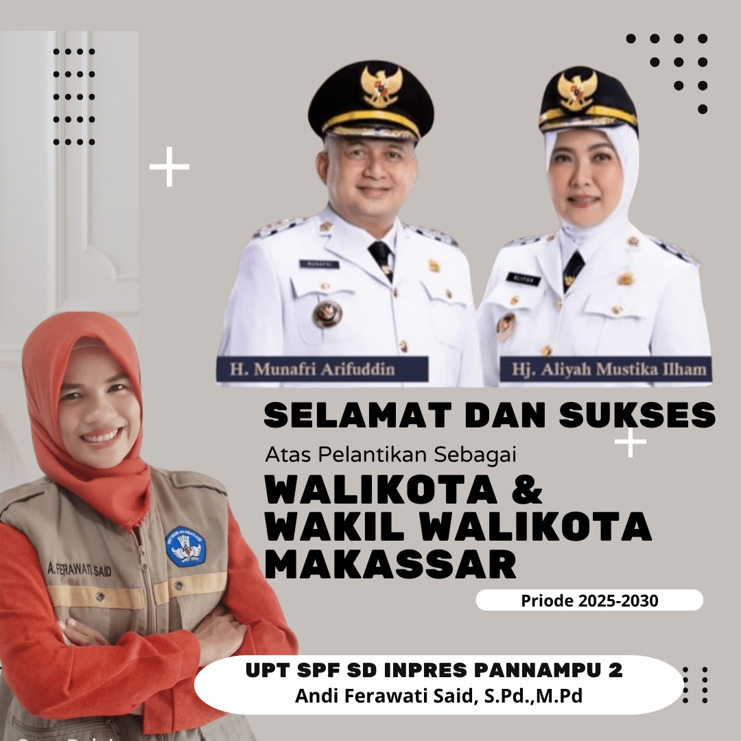 Kepala UPT SPF SDI Pannampu 2 Makassar Ucapkan Selamat atas Pelantikan Wali Kota dan Wakil Wali ...