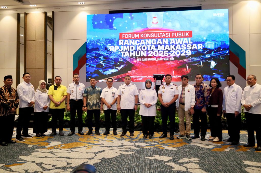 Wali Kota dan Wawali Makassar Hadiri Forum Konsultasi RPJMD 2025-2029, Bahas Arah Pembangunan ...