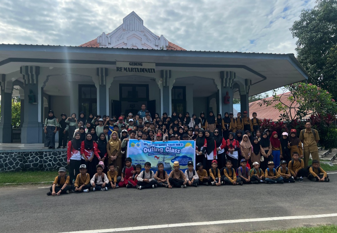 Outing Class Seru di Naval Museum, Siswa SDI Tallo Tua 2 Jelajahi Dunia ...