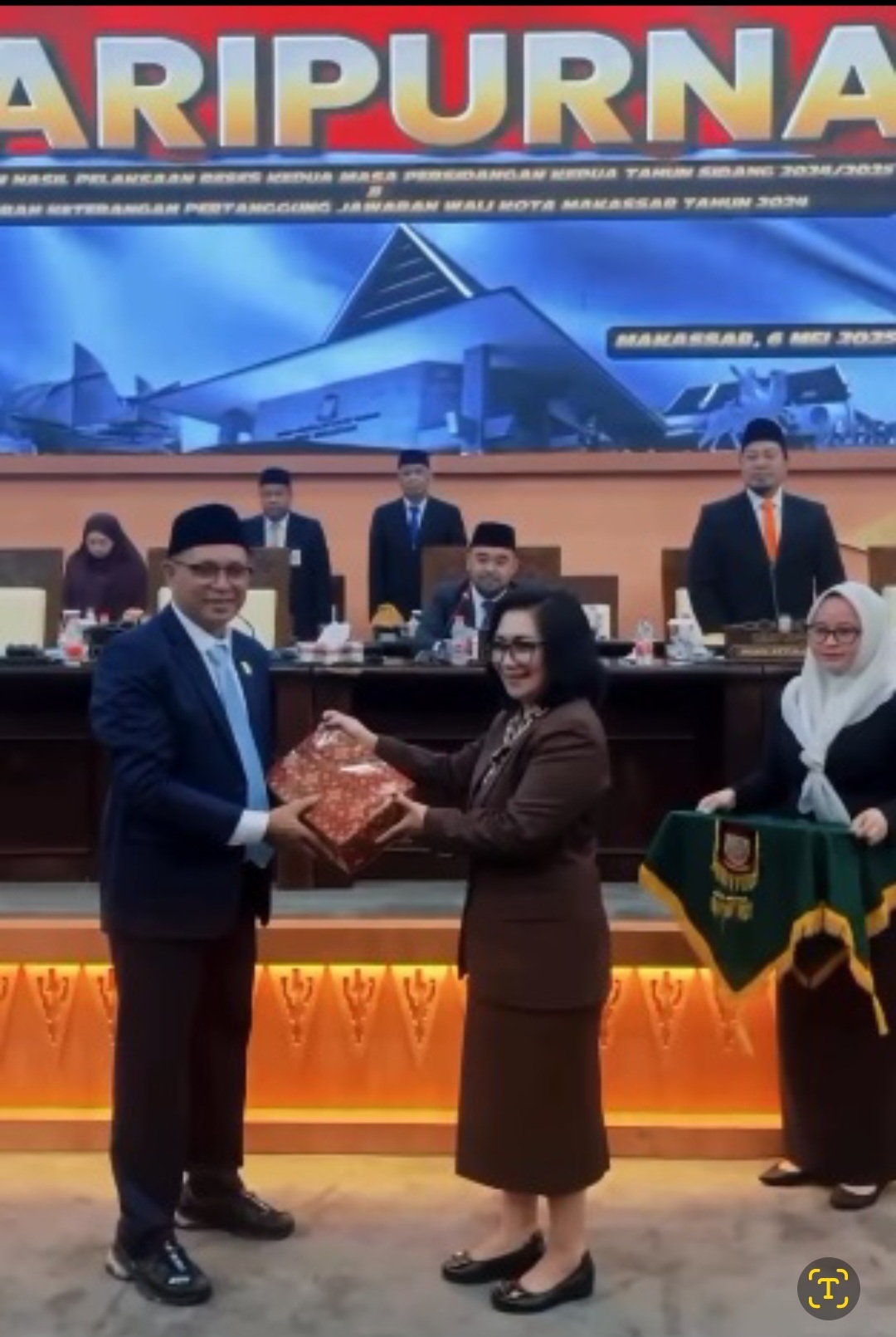 DPRD Makassar Gelar Rapat Paripurna Penyampaian Hasil Reses dan LKPJ Wali Kota 2024 - BN Nasional