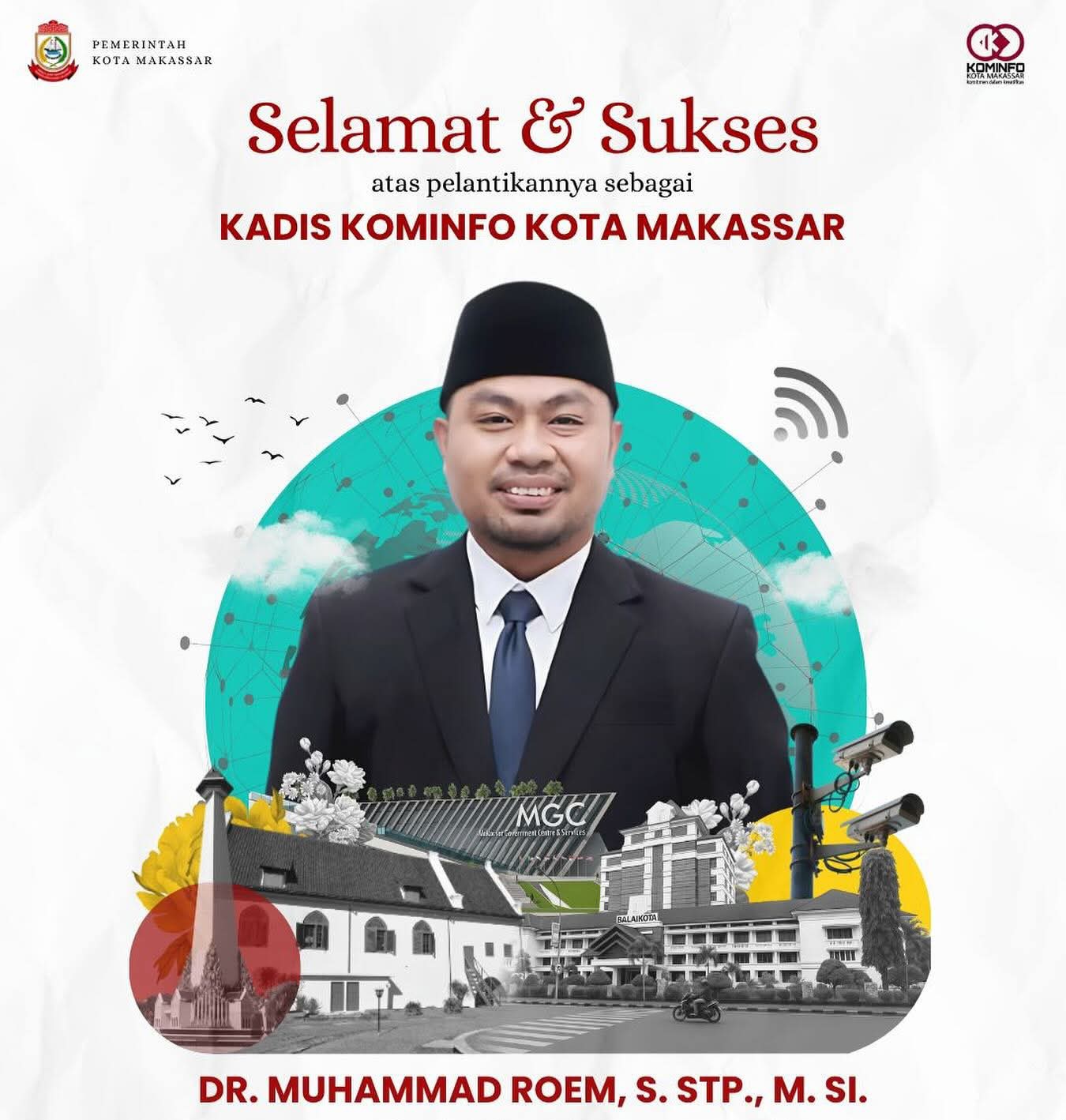 Muhammad Roem Dilantik Jadi Kadiskominfo Makassar, Tonggak Baru Menuju ...