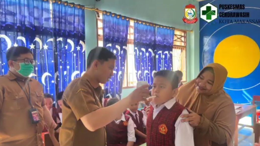 Pelaksanaan Skrining Perilaku Merokok di SDN Tanggul Patompo I Makassar ...