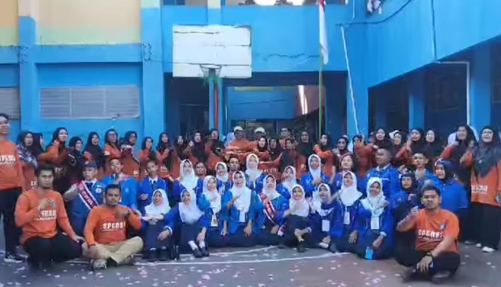 Pembukaan MPLS SMP Negeri 1 Makassar Tahun Ajaran 2025/2026 - BN Nasional